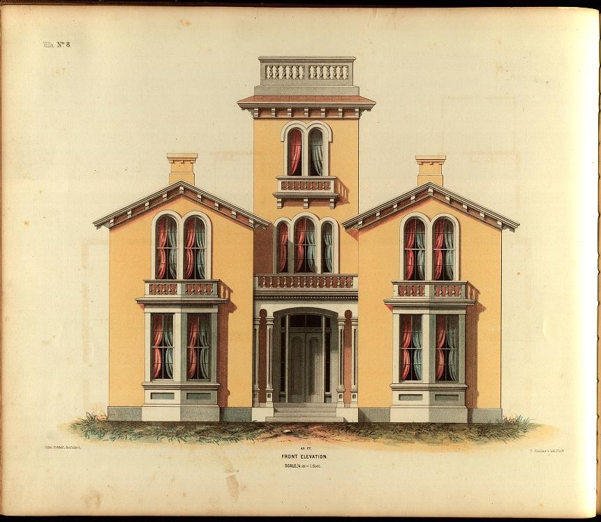 The Picturesque Style: Italianate Architecture: Painting the Italianate ...