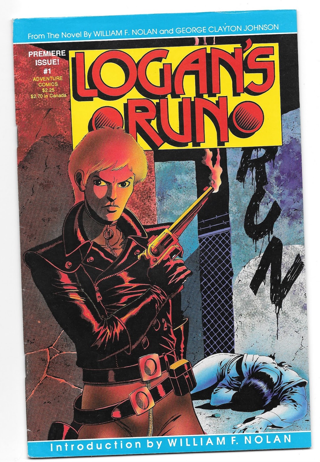 Randolph Comix: Comic of the Day: Logan's Run No. 1 Marvel Comics Group ...