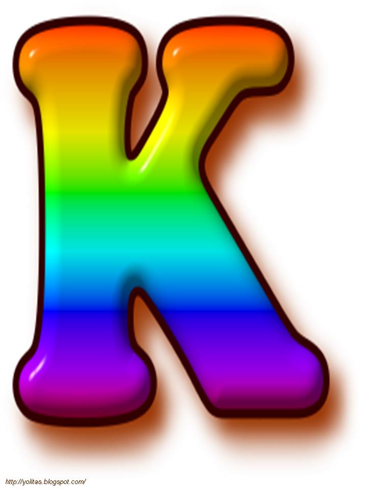 Alfabeto arco iris. - Oh my Alfabetos!