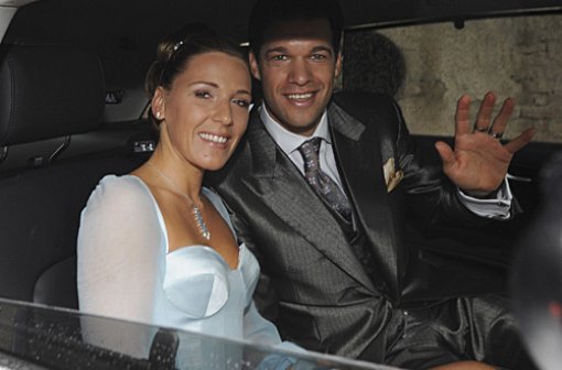 Michael Ballack and Simone Lambe - Red Carpet Wedding