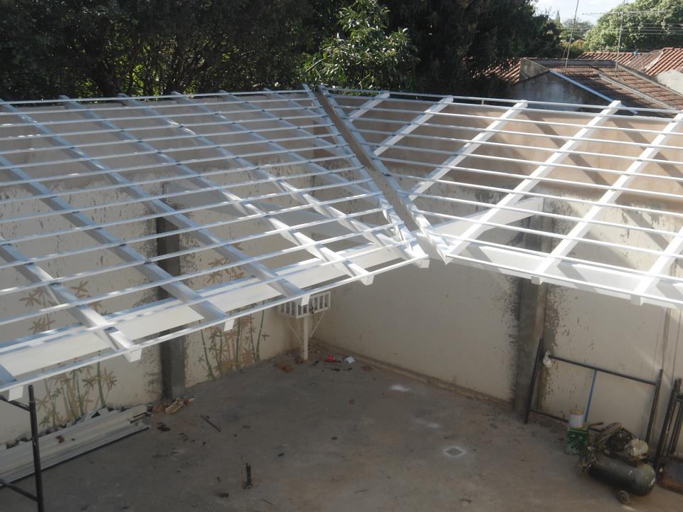 Art Aço Serralheria e Estruturas Metálicas: Varanda