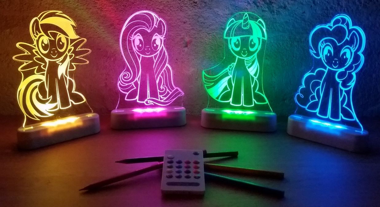 Neon Lights Mlp Human
