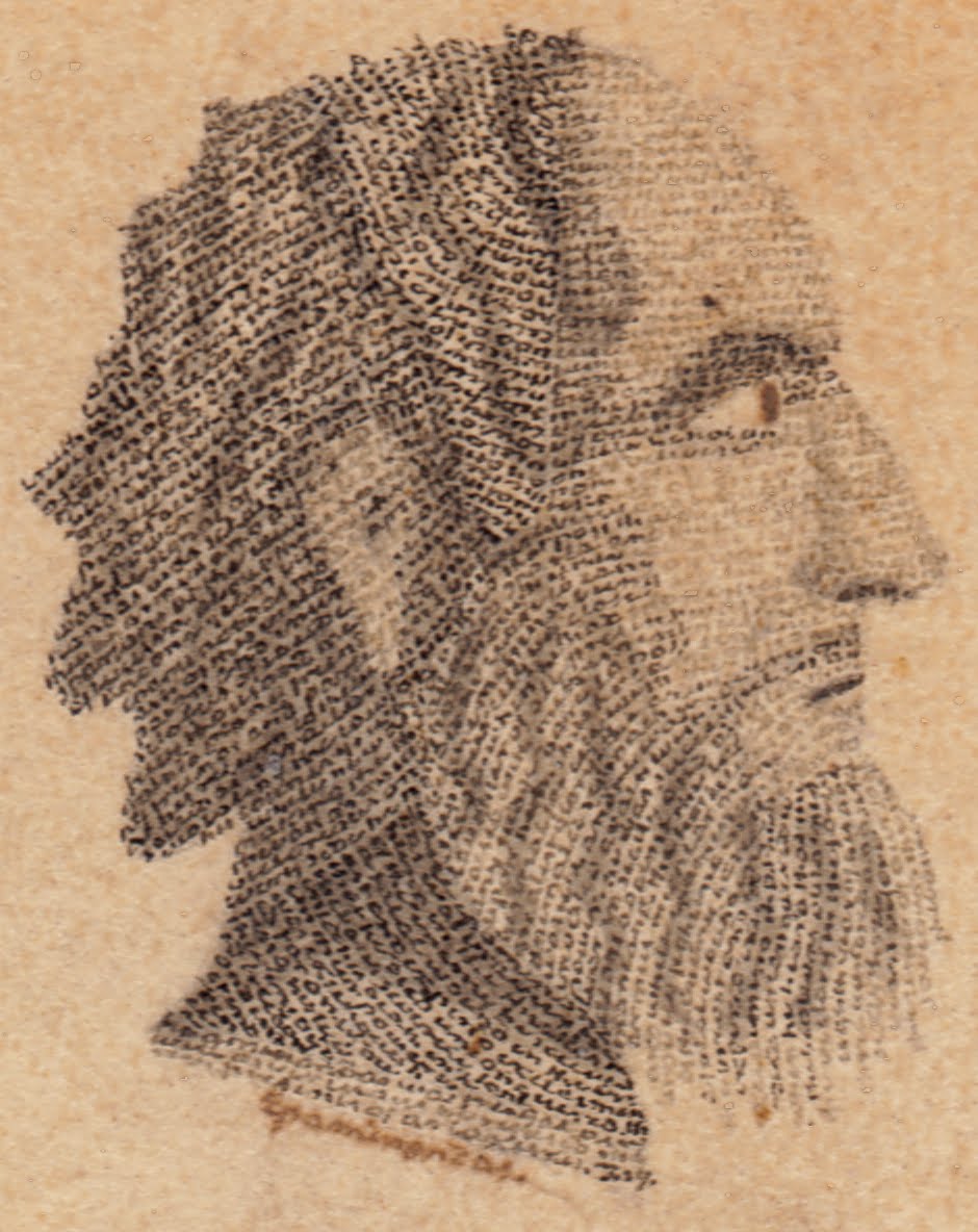 After 2009 - Additions and Comment: Unusual micro-calligraphy of the 19C