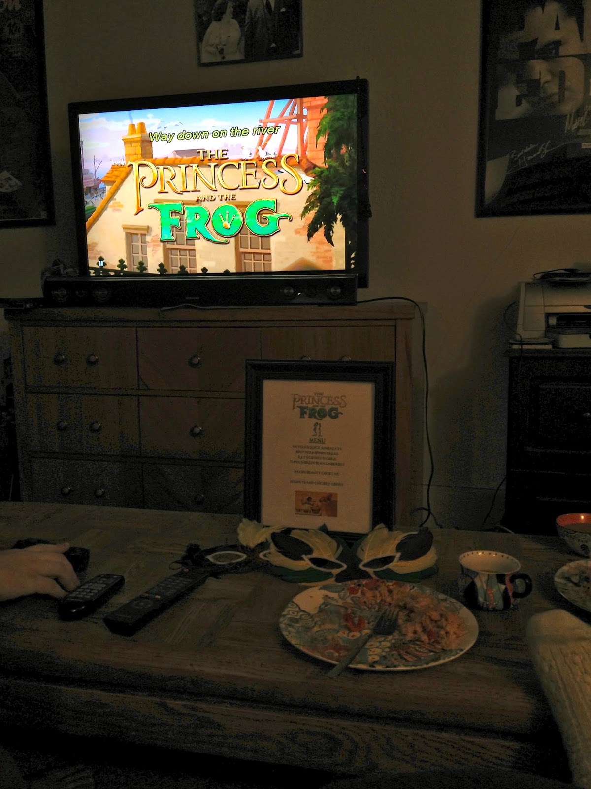 Reel Fancy Dinners: Princess and the Frog Dinner