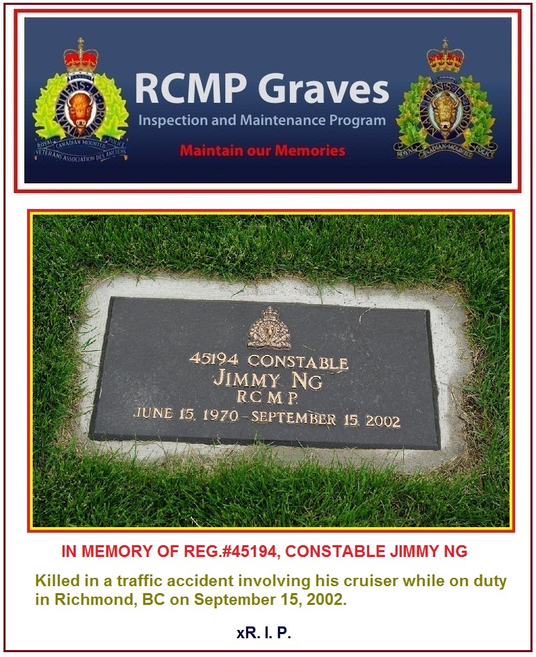 RCMP/GRC Grave Discovery & Information Website: www.rcmpgraves.com: In ...