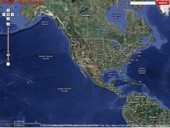 Wikimapia World Map 2012 - United States Map