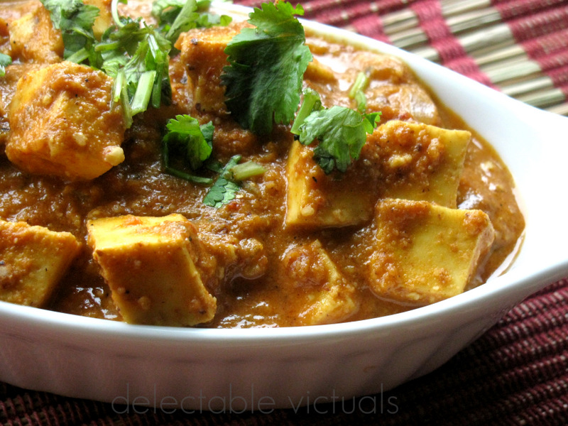 Delectable Victuals: Shahi Paneer Korma