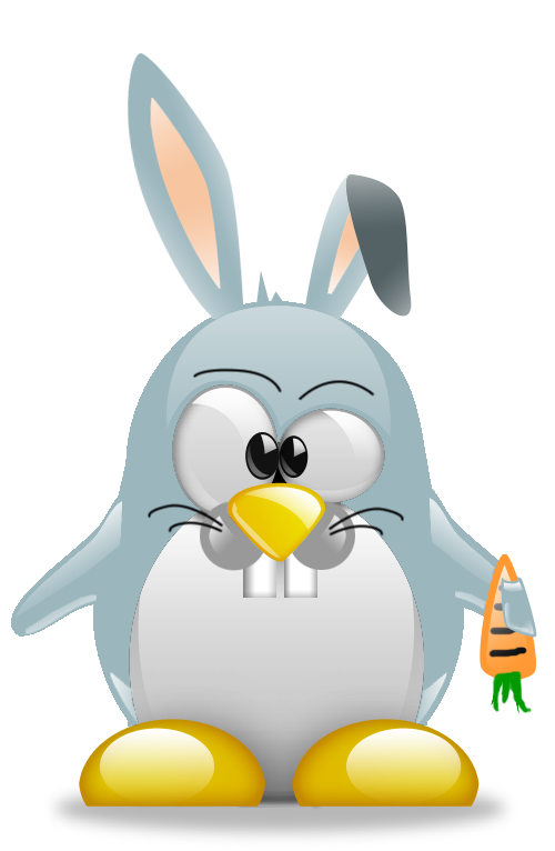 I love ubuntu!: #TUX LINUX PINGUIN MASCOT AVATAR