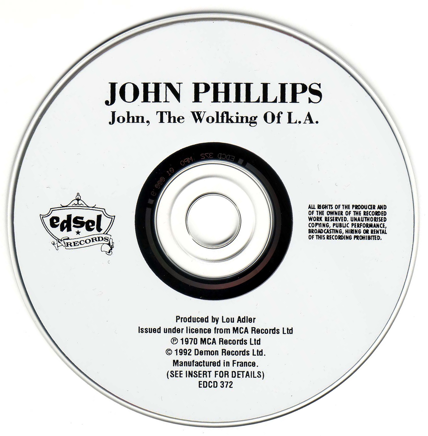 Las Galletas de Maria: John Phillips - John, The Wolf King Of L.A ...