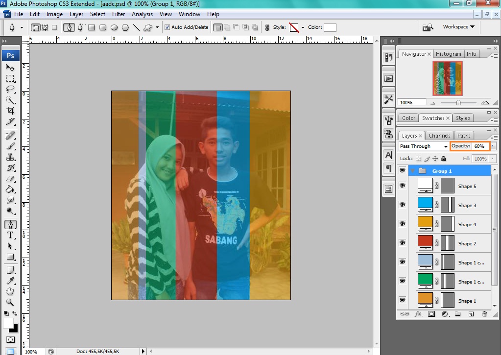 Tutorial buat poster seperti poster AADC