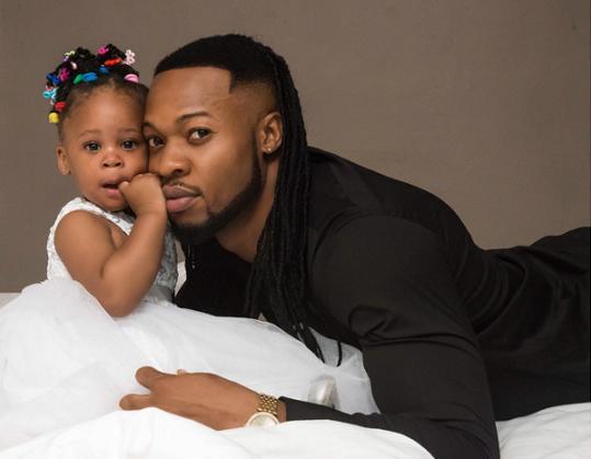 Welcome To Ajayi's Blog: Adorable photo of Flavour with his daughter ...