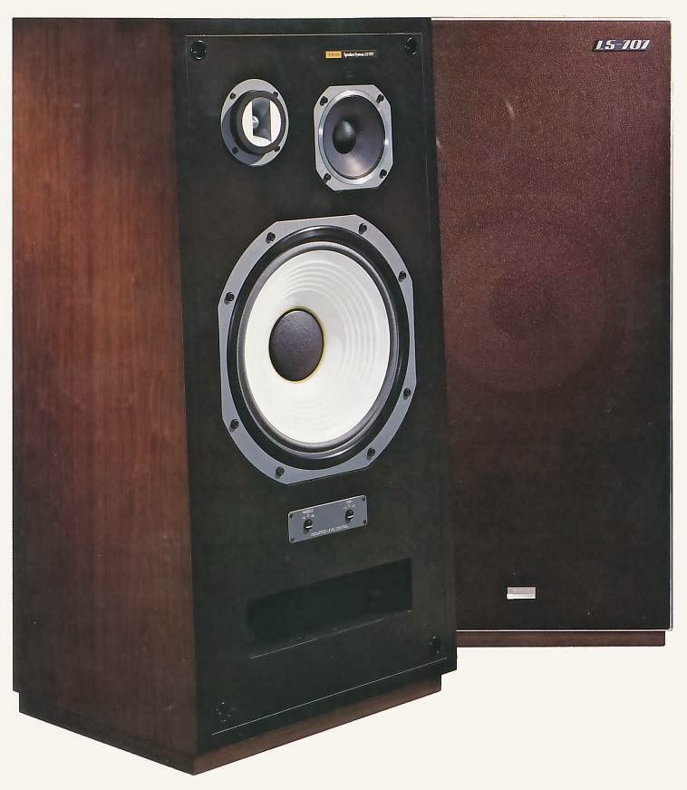 Golden Age Of Audio: TRIO ls-707-h Speakers