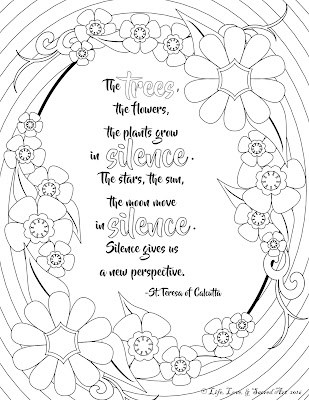 Coloring Sheets Of Mother Teresa Coloring Pages