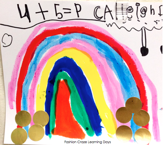 St. Patrick's Day Craft Addition Rainbows