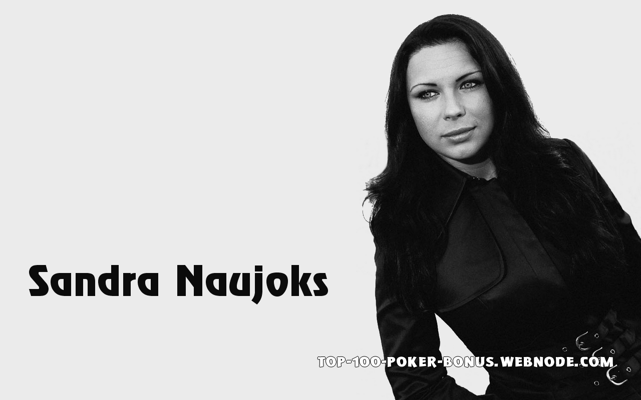 Sandra Naujoks Poker Player Wallpaper