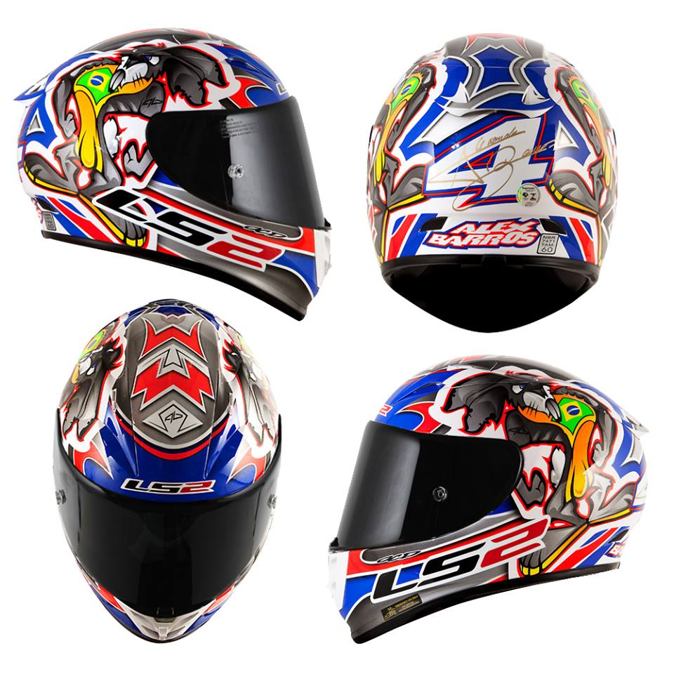 Racing Helmets Garage: LS2 FF323 Arrow R Alex Barros Replica 2016