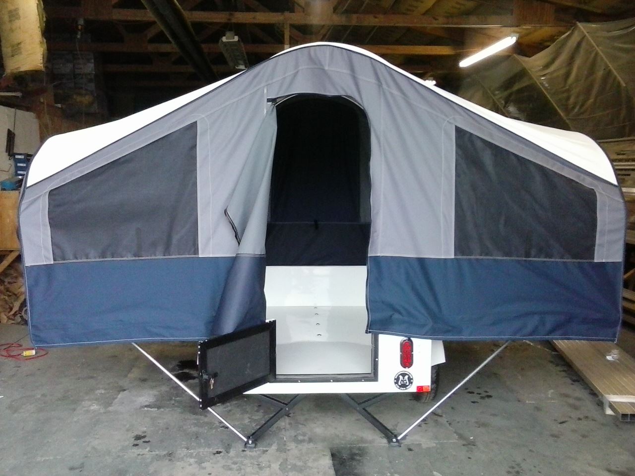 Tiny Yellow Teardrop: Featured Teardrop: Micro-Lite Trailers