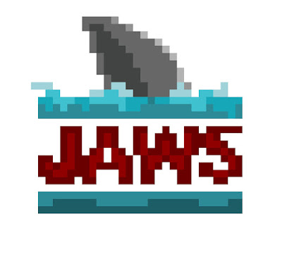 Tom Bates - Digital Fine Art: Jaws Pixel