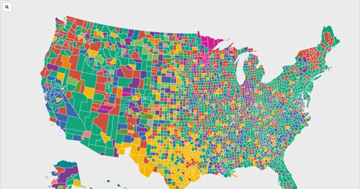 Maps Mania: The Democratic Candidates on Google Trends