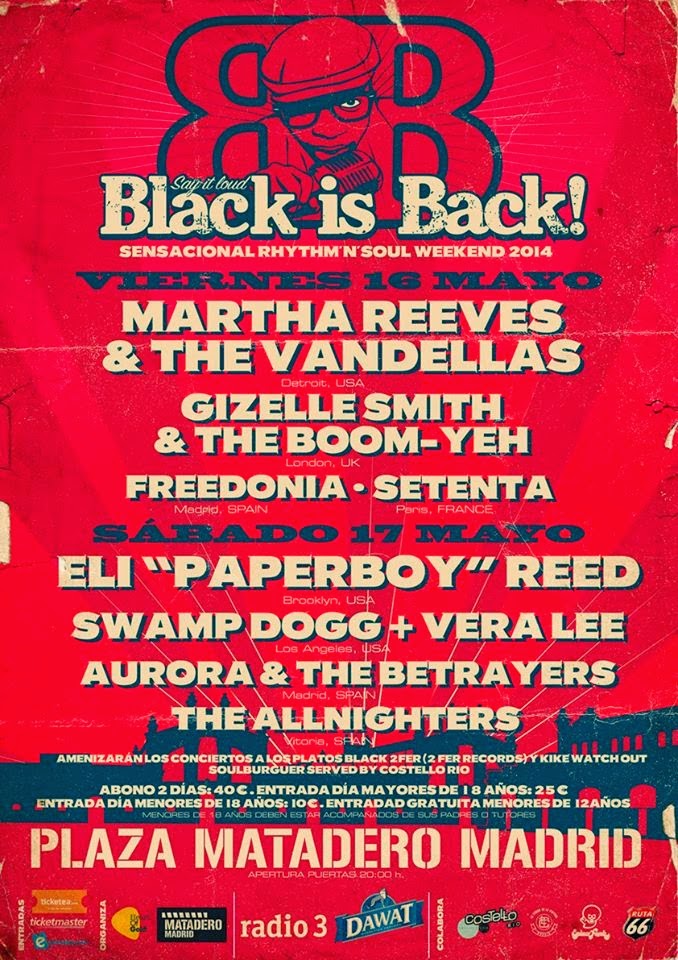 MUNDO JUMBO: Los artistas del Black Is Back!