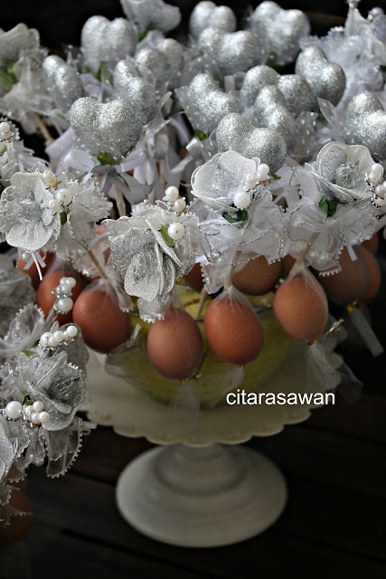 Pulut Kuning Gubahan Bunga Telur ~ Blog Kakwan