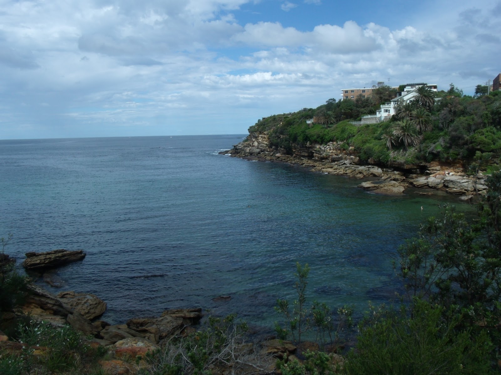 Sydney travel: Sandstone cliff walks best Sydney coastal walk Bondi beach