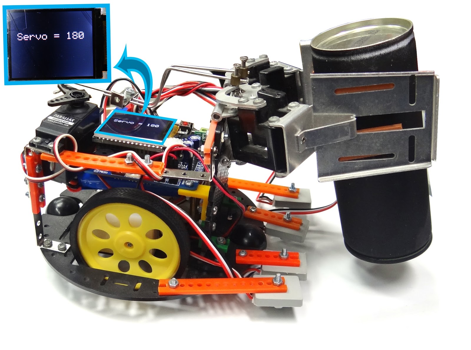 IPST-SE & POP-BOT XT: Picking Robot EP.05 SERVO Gripper Control