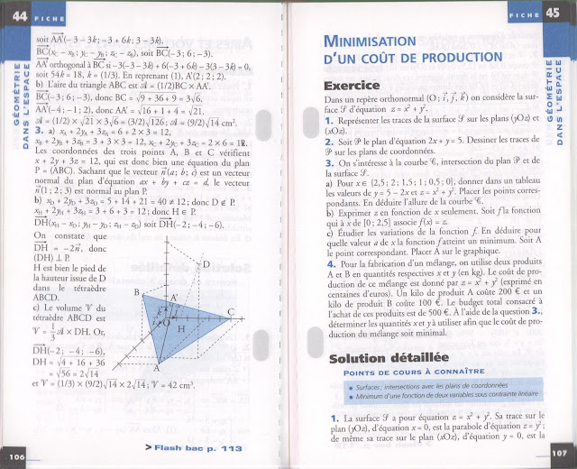 école : références: Mathématiques, Annales de bac, Terminales ES (2002)