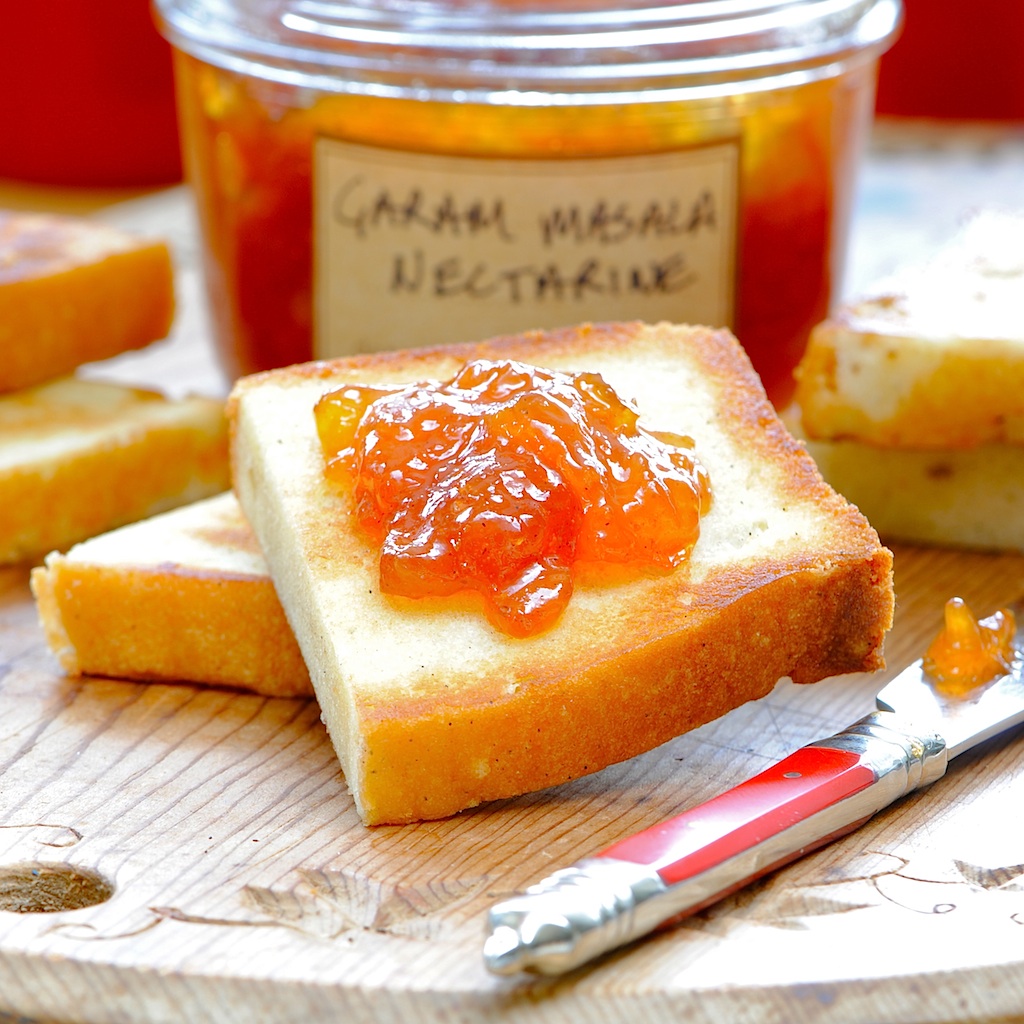 JULES FOOD...: Garam Masala Nectarine Jam
