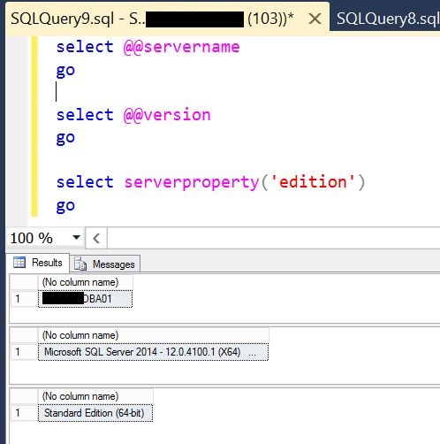Dynamics 365: Learn in doing - Ajit kumar's: How to identify the SQL Version and SQL Edition