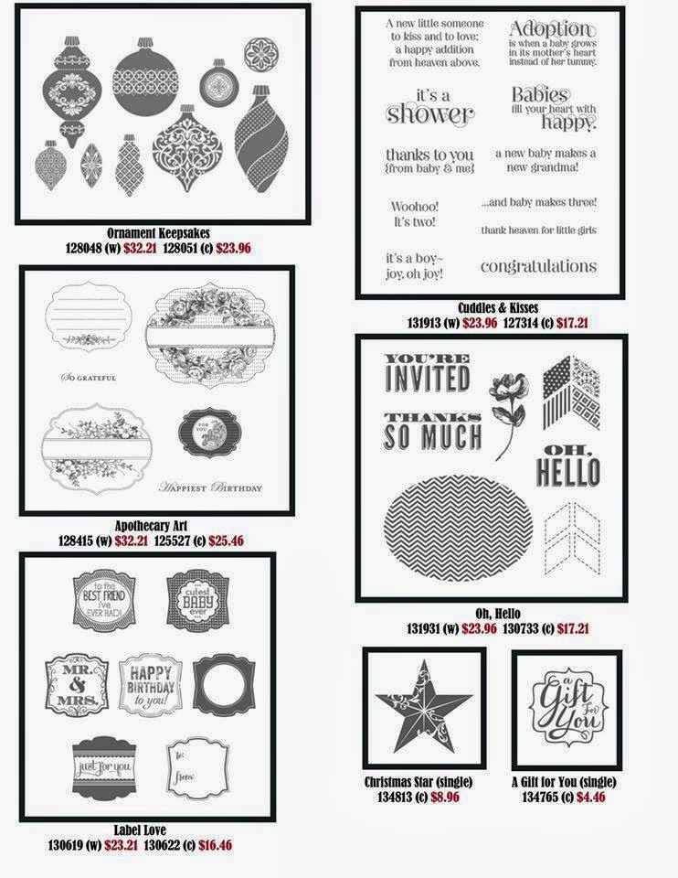 Playing with Papercrafting: More Stamp Set Samples