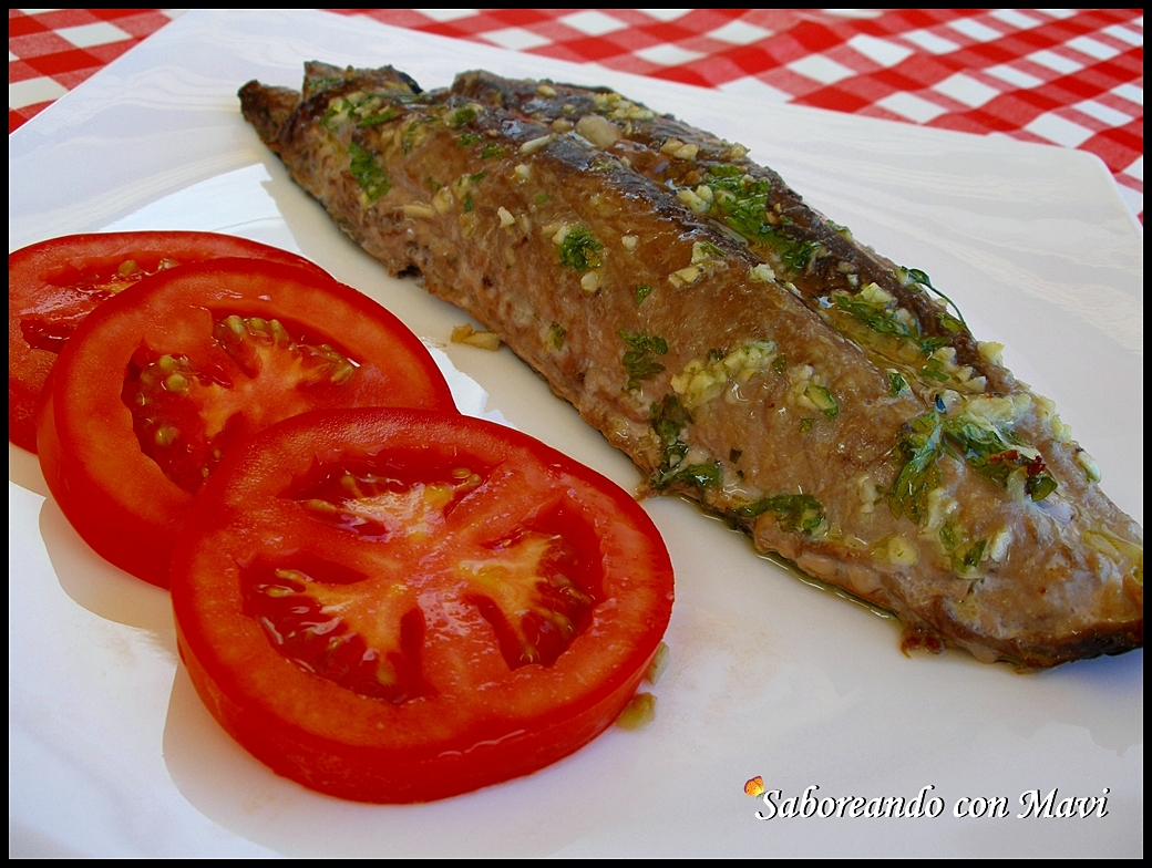 Saboreando con Mavi: Melva al horno