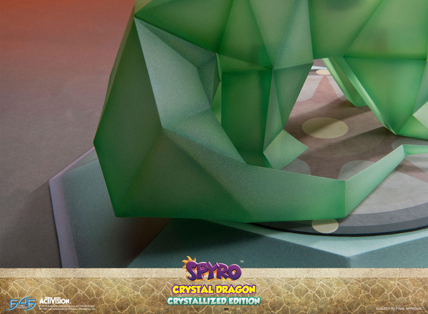 Spyro the Dragon - Crystal Dragon Statue (First 4 Figures)