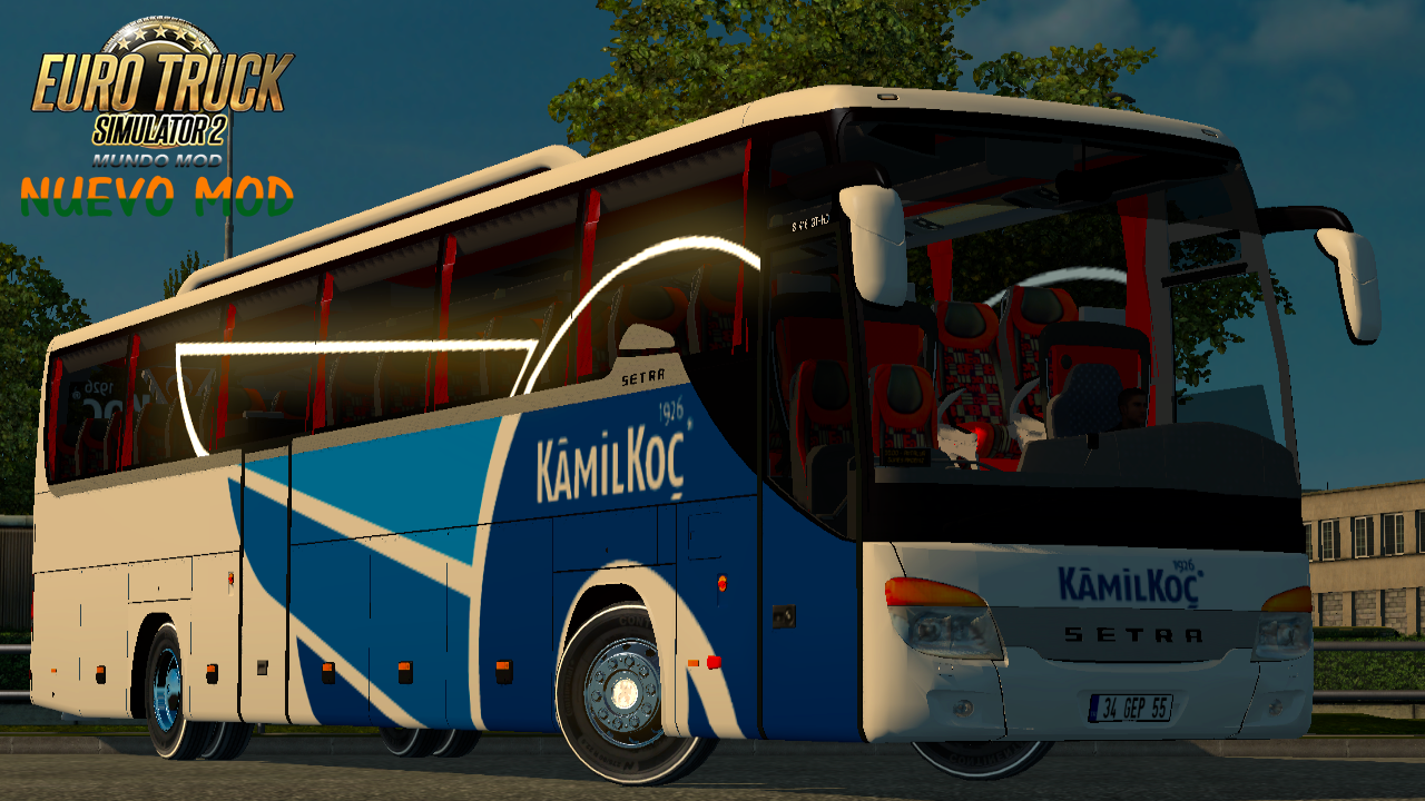 Bus Mod Setra 416 GT-HD 2 - ETS 2 Mundo Mod