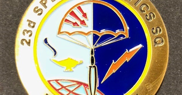 THE USAF RESCUE COLLECTION: USAF 23rd STS Challenge Coin