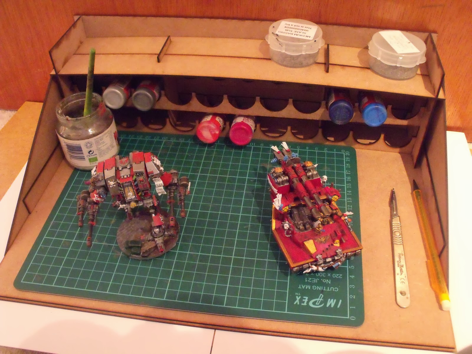 Limited Edition Warhammer models: wargame model mods - MDF buildings