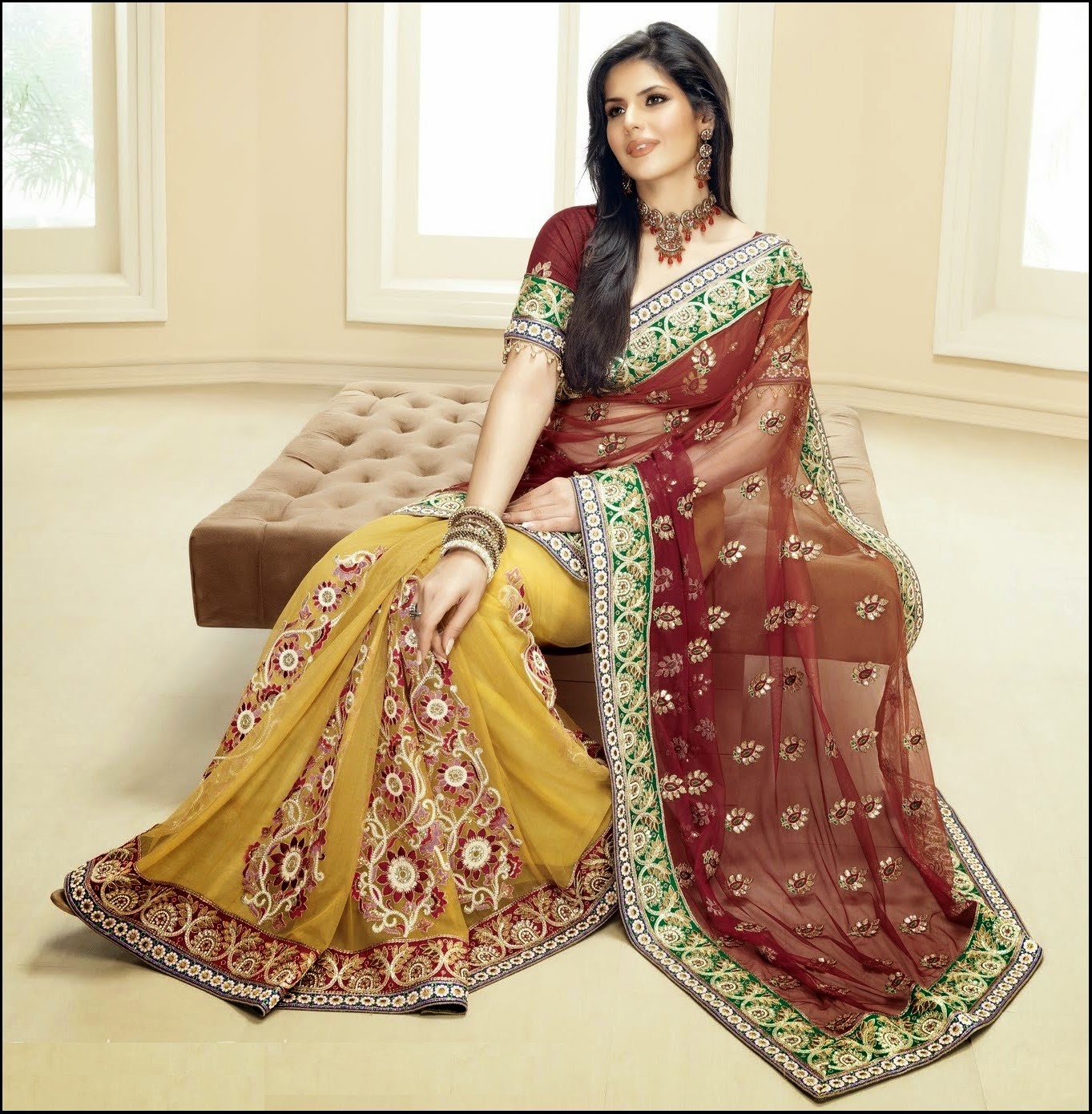 Exclusive Designs Of Differenjt Indian Sarees