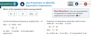 Mr. Giomini's Mathematics Blog: Day 48: Generate Equivalent Expressions