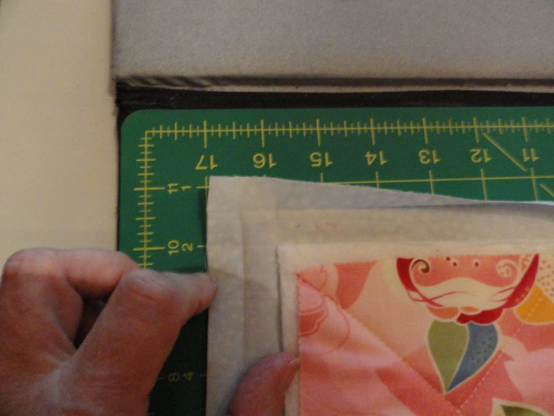 PAT'S PATTER: FOLDING BACKING TO FRONT FOR BINDING TUTORIAL