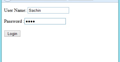 Create a login form with a username and password. Once the user logs in ...