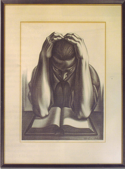 BOOKTRYST: Meet "The Reader," A Drama In Lithography