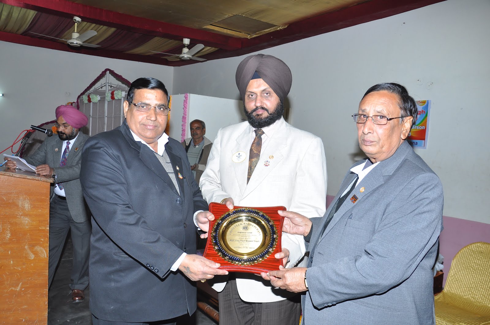 LIONS CLUB BAGHA PURANA: Visit of Lion Preet Kanwal Singh DG 321f to LC ...