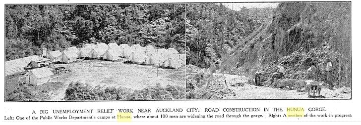 Part of the Past NZ History: Hunua Ranges - Years Before and After WWII