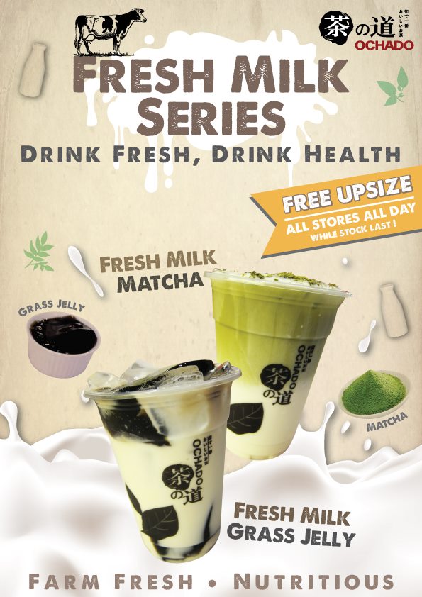 I Love Freebies Malaysia: Promotions > Ochado Fresh Milk Series FREE ...