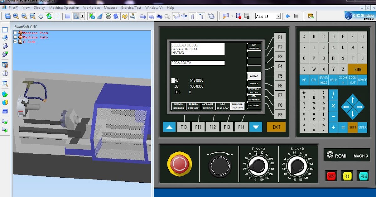 Cnc Simulator V66 Simulador De Cnc ~ We Automation 