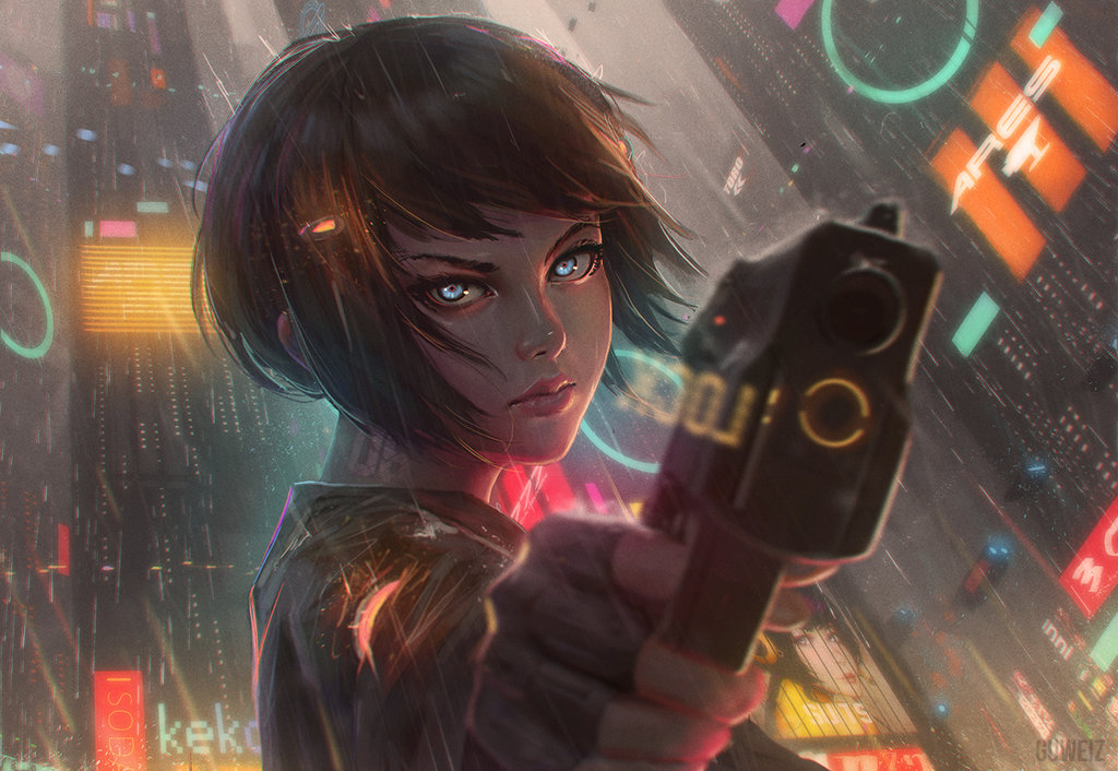Geek Art Gallery: Fan Art Round-Up: Ghost in the Shell Pt 1