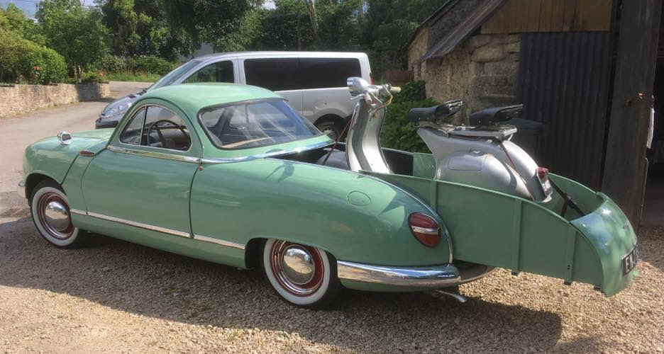 Just A Car Guy: Panhard truck... huh. Started out as a 4 door, now it ...