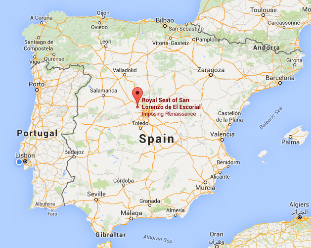 A Terceira Dimensão: ESPANHA - Monasterio de El Escorial