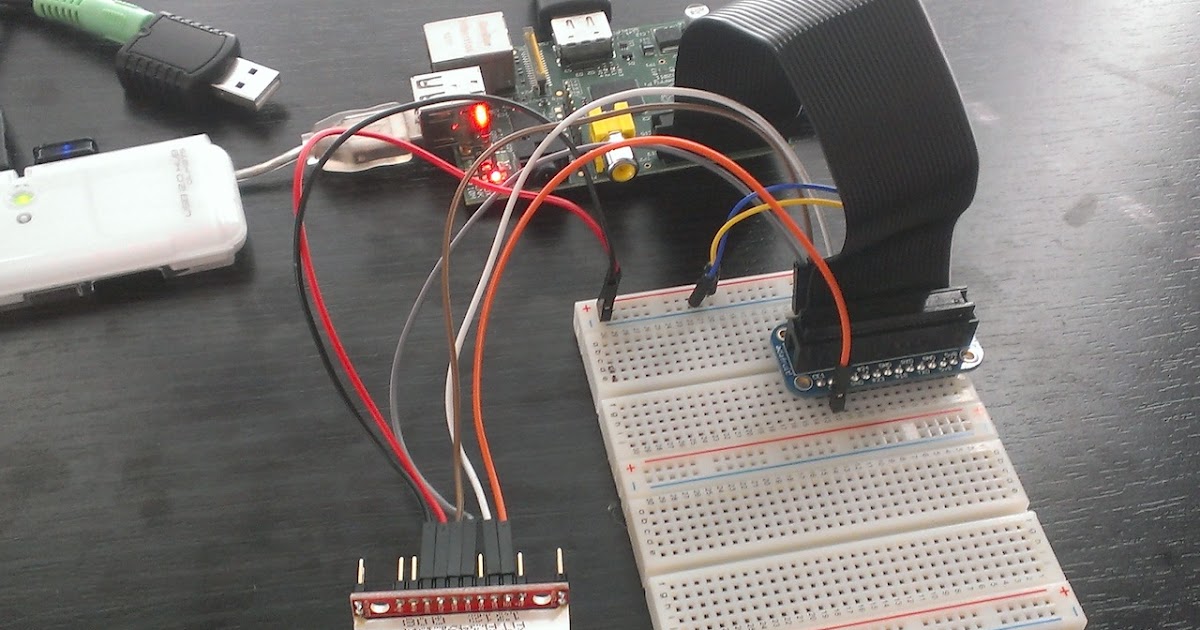 Derek Scholten: Raspberry Pi Sparkfun 7 Segment Display Clock
