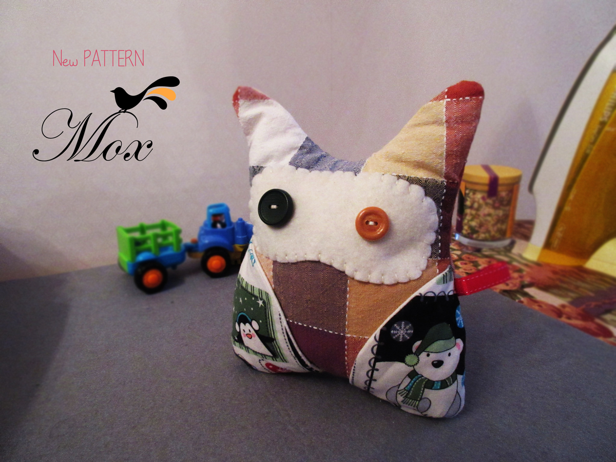 DIYStuffies: New sewing pattern- OWL